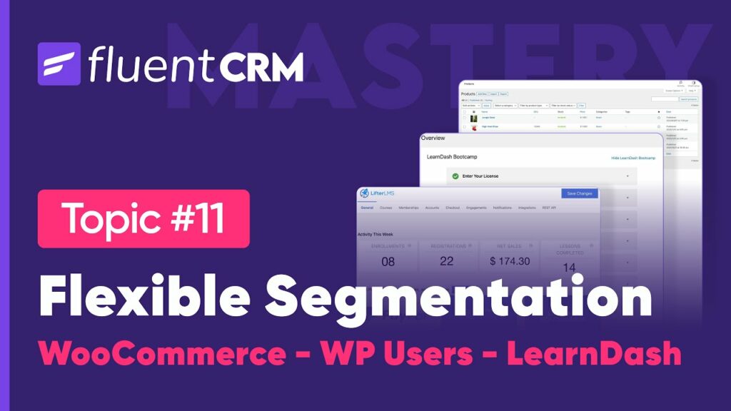 Fluent CRM – Flexible Segmentation - The Global Merchant Pty Ltd